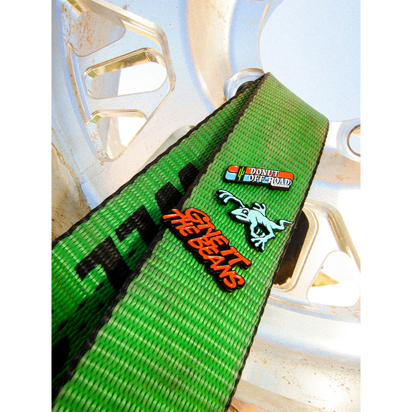 DONUT OFF ROAD RACING ENAMEL PIN 3PK – Donut Media Store